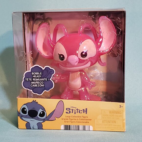Just Play | Toys | Disney Stitch Large Collectable Angel Bobblehead ...
